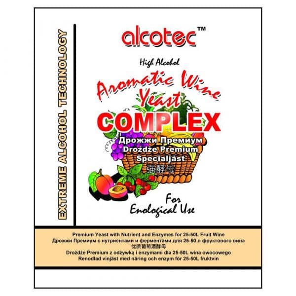 Alcotec Aromatic Wine yeast + nutrient 60g - goedkoop kopen - bij Braumarkt