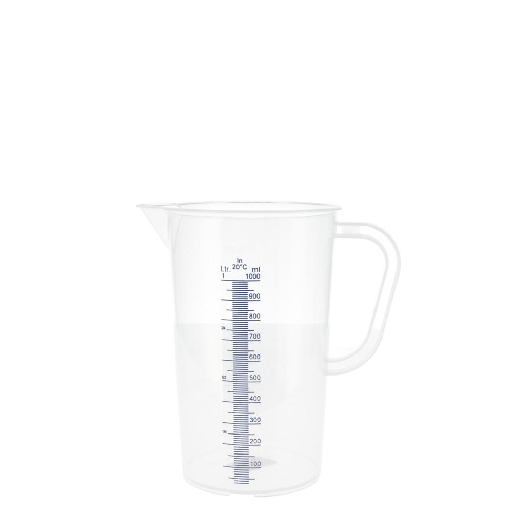 Measuring Jugs (Polypropylene-) Plastic - Graduated 1000 ml - buy cheap ...