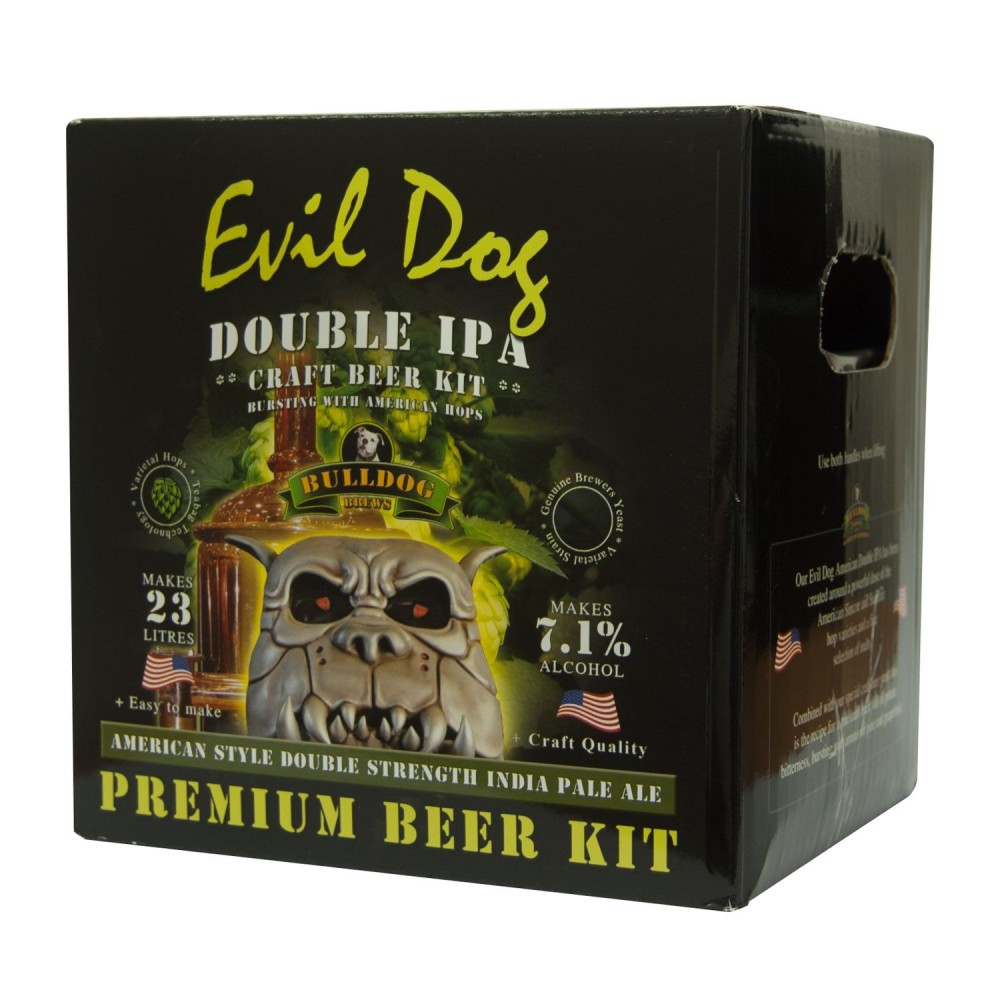 Extract Kits - Bulldog Evil Dog Double IPA v. 20 liter - buy at Braumarkt