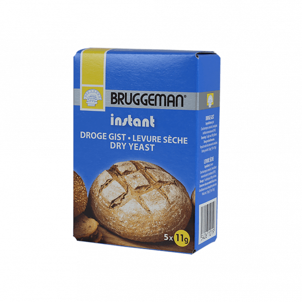 Bruggeman Instant Yeast Blue 5 x 11 g - buy cheap at Braumarkt